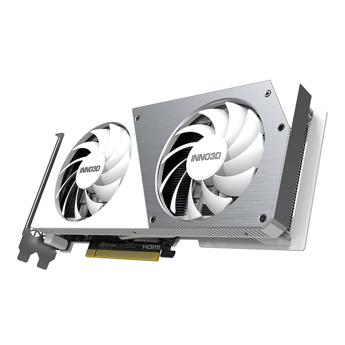 INNO3D GeForce RTX 4060 Twin X2 OC White, 8192 MB GDDR6