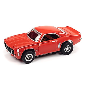 Auto World Xtraction R35 1969 Chevrolet Camaro Red HO Scale Slot Car