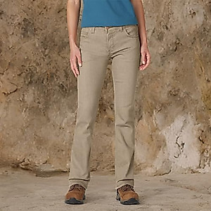 Dickies Women's Perfect Shape Denim Straight Jean, Stonewashed Bronze Sand v1, 10