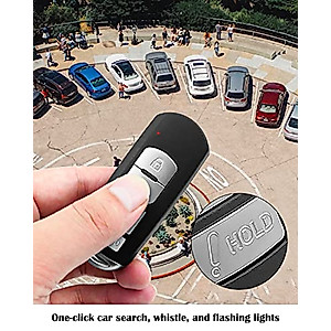 Smart Remote Key Fob for Mazda 3 6 Miata MX-5 2014-2019 FCC ID WAZSKE13D01, Replace BBY2-67-5RY BBY2675RY