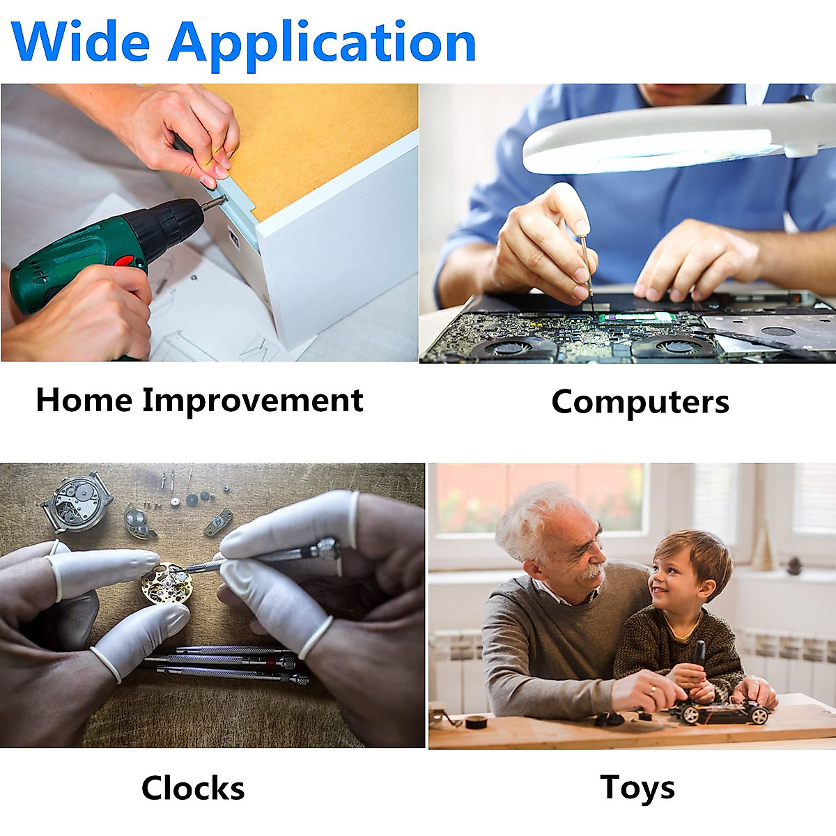 MEIYYJ 720pcs Laptop Notebook Screws Set,Replacement Computer Screws Kit,M1.4,M1.7,M2,M2.5,M3 countersunk Flat Head Phillips Mini Screw Set for Electronic Repair.