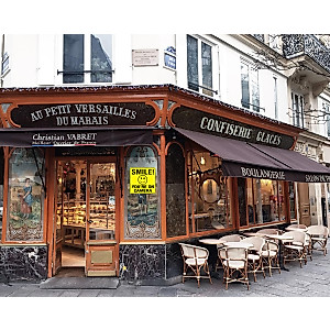 6 Pack Smile You're On Camera Sign, 6" x 6" Video Surveillance Signs, Self Adhesive Vinyl Decal UV Protected & Weatherproof Home Security Stickers, Indoor and Outdoor Use Yellow, Black