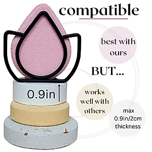 Shower Steamer Holder for Aromatherapy Bath Bomb Shower Tablets for Self Care Relaxation - Birthday Unique Gifts for Women Who Have Everything, Valentines & Mothers Day Gift for Mom with Suction Cup