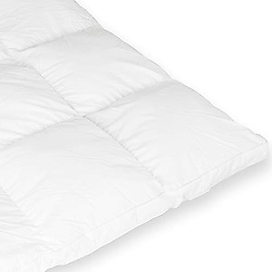 ZENY Mattress Topper Queen Size Overfilled Down Alternative Fiber Deep Fits 6'' - 21'', Cotton Top Pillow Top Plush Durable Premium Hotel Quality
