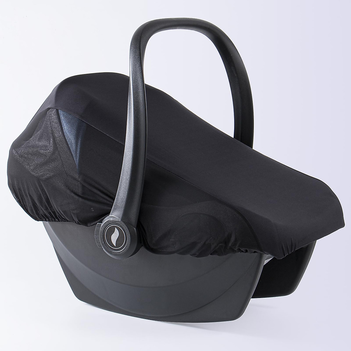 Baby Car Seat Cover Infant Car Seat Sun Cover Baby Car Seat Canopy Cover-Shield Strong Sunlight and Cut 96% UV Rays