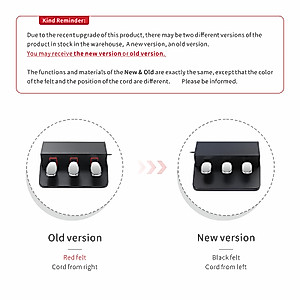 ATNEDCVH 3-pedal for digital keyboard piano, Three pedal unit for yamaha P85 P95 P48 P105 P115 Electric pianos keyboards