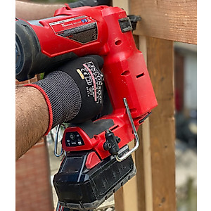 linconson Ultimate Grip Thin & Lightweight Construction Mechanic Work Gloves with PU Palm Coating