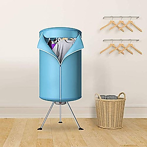 COSTWAY Portable Clothes Dryer, Ventless Laundry Dryer, Hot Drying Machine with Heater for Home & Dorms