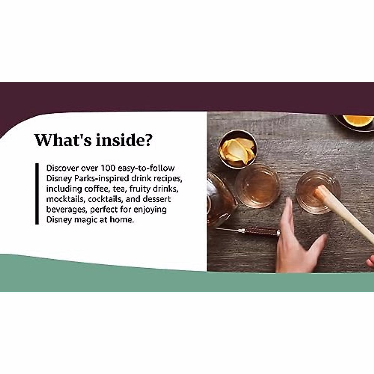 The Unofficial Disney Parks Drink Recipe Book: From LeFou's Brew to the Jedi Mind Trick, 100+ Magical Disney-Inspired Drinks (Unofficial Cookbook Gift Series)