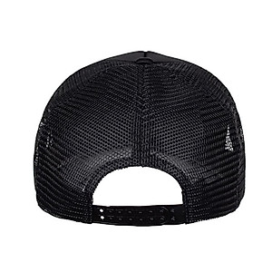 RUINUO Smile Face Baseball Cap Adjustable Trucker Hat Foam Mesh Back Hats