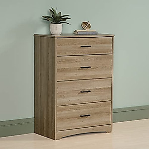 Sauder Beginnings 4-Drawer Chest, Summer Oak Finish