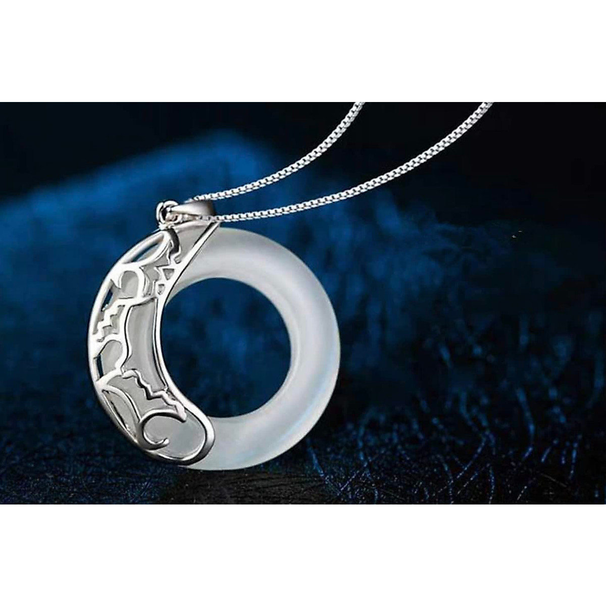 Pinstant Tian Guan Ci Fu Heaven's Official Blessing Anime Hua Cheng Xie Lian Charm Pendant Necklace