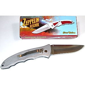 8 1/4" Zeppelin Folder Single Blade Locking Tacticle Knife