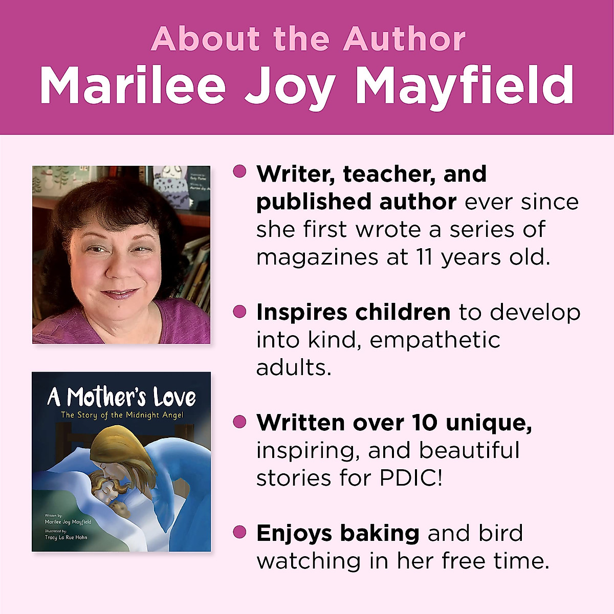 A Mother's Love: The Story of the Midnight Angel - A Children's Picture Book about Parental Love - Great Gift for Mom or Grandma for Mother's Day, Grandparent's Day, Valentine's Day, or Birthday