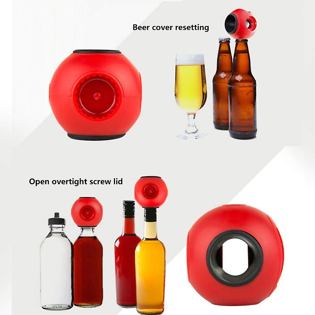 Can Opener, Can Opening Tool Compact Simple To Use 8-in-1 for Red Wine for Beer for Cans