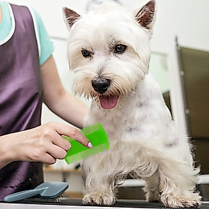 Jegtew 4 Pack Double sided Pet Combs,Fine Tooth Comb, Grooming Flea Tick Lice Dandruff Removal Fine Tooth Hair Combs for Cats Dogs Puppy