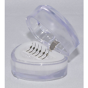 Swarovski Black Diamond Rhinestone, Glitter lashes. Jewel Diamond Eyelash Extensions 6Pcs