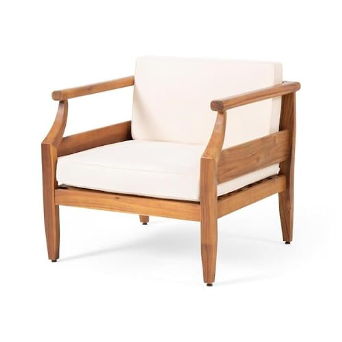 Noble House Aston Outdoor Club Chair (Set of 4) Teak
