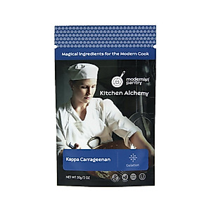 Pure Refined Kappa Carrageenan ⊘ Non-GMO ☮ Vegan ✡ OU Kosher Certified - 50g/2oz (The original recommended for Vegan Cheese)