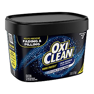OxiClean Dark Protect Laundry Booster, Laundry Stain Remover for Clothes, 3 Lbs