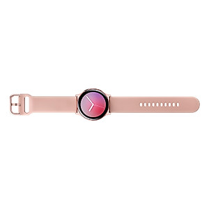 Samsung Galaxy Watch Active2 - IP68 Water Resistant, Aluminum Bezel, GPS, Heart Rate, Fitness Bluetooth Smartwatch - International Version (R830-40mm, Pink Gold) (Renewed)