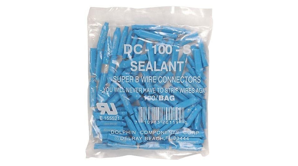 Dolphin DC-100S Super B Connectors - 100 Pcs