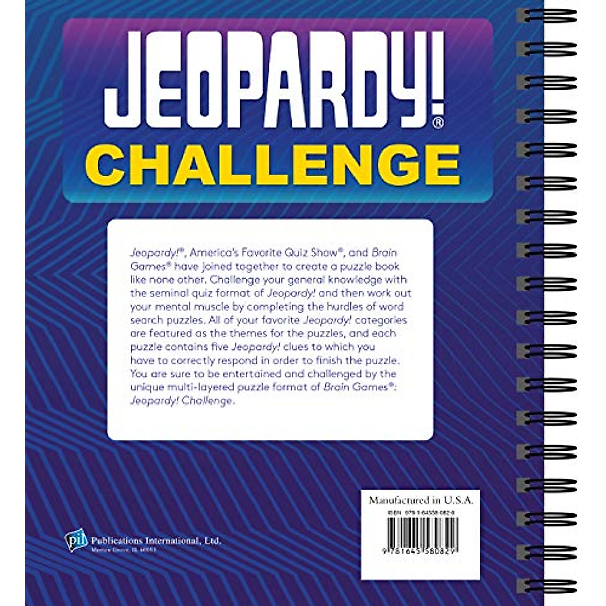 Brain Games - Jeopardy! Challenge: Jeopardy! Clues & Responses and Word Searches