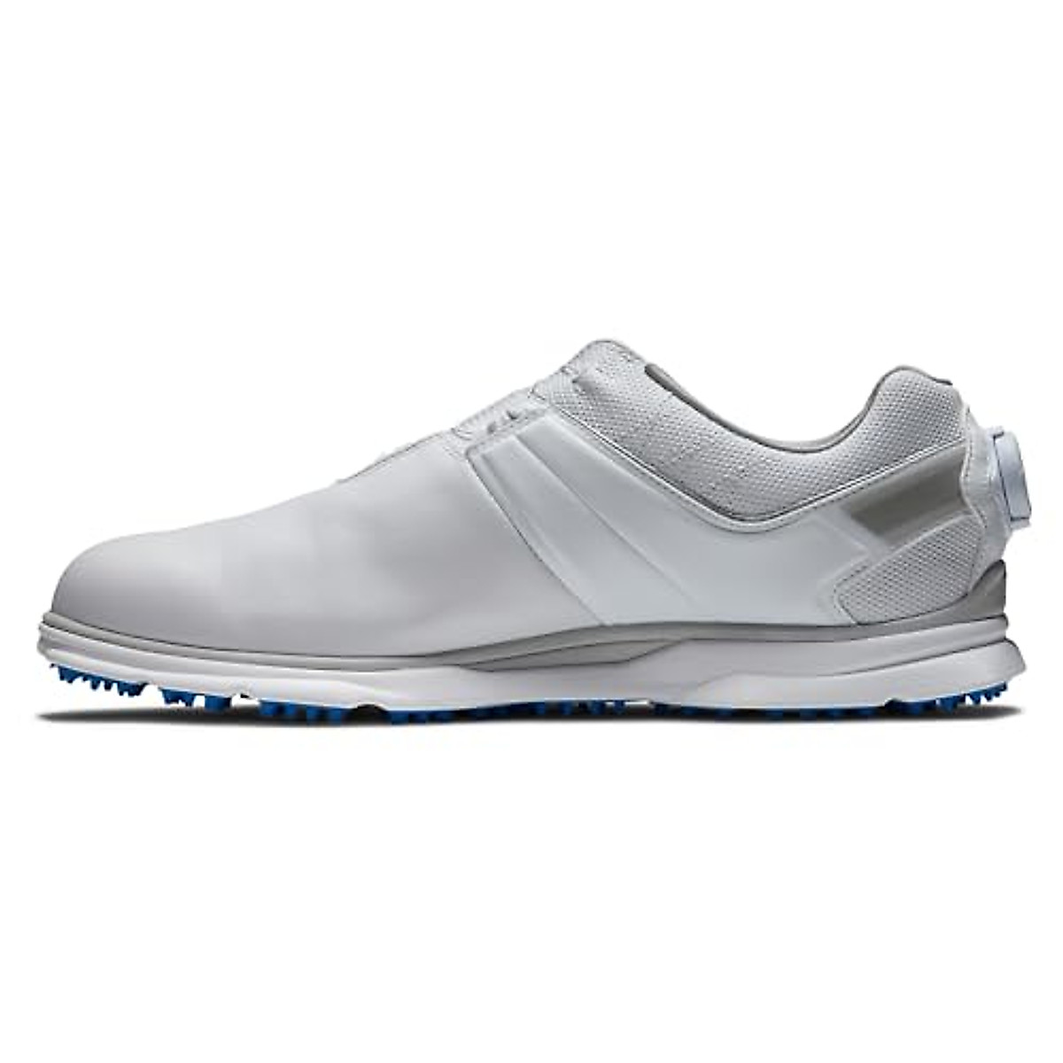 FootJoy Men's Pro|SL Boa Golf Shoe, White/White/Light Blue, 11