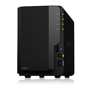 Synology 2 Bay NAS DiskStation DS218 (Diskless)