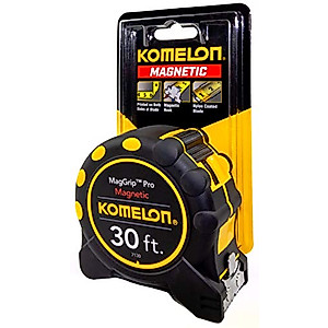 Komelon 7130 Monster Maggrip 30' Measuring Tape with Magnetic End