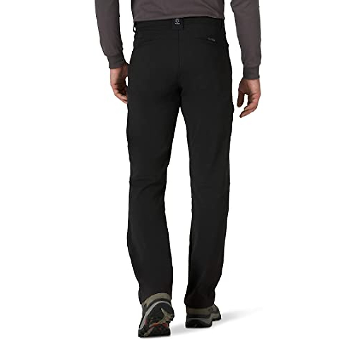 ATG by Wrangler mens Zip Pocket Trail Casual Pants, Black, 38W x 32L US