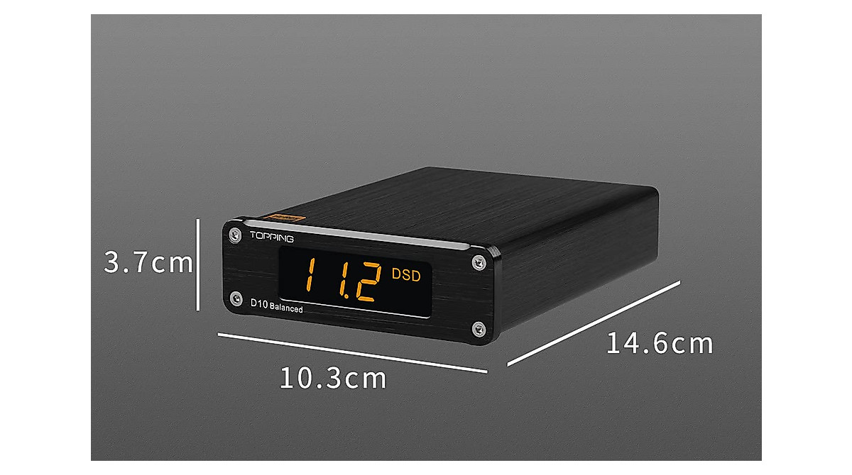 TOPPING D10 Balanced Mini USB DAC - Audiophile Sound Quality