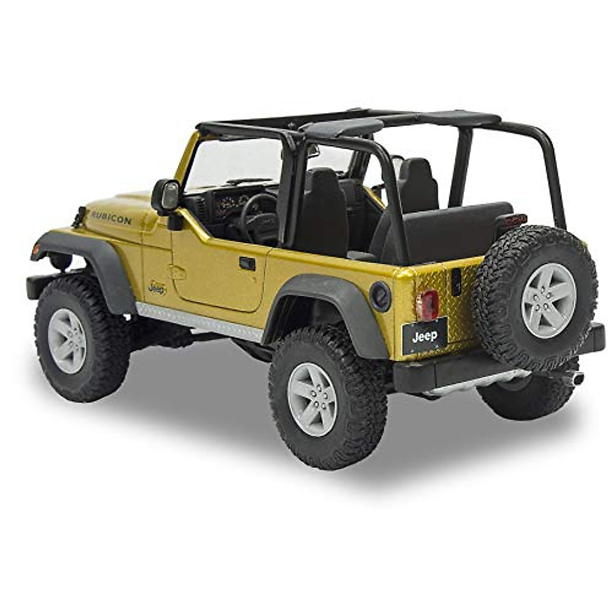 REVELL USA, LLC Plastic Model KIT, Jeep Wrangler Rubicon, Yellow
