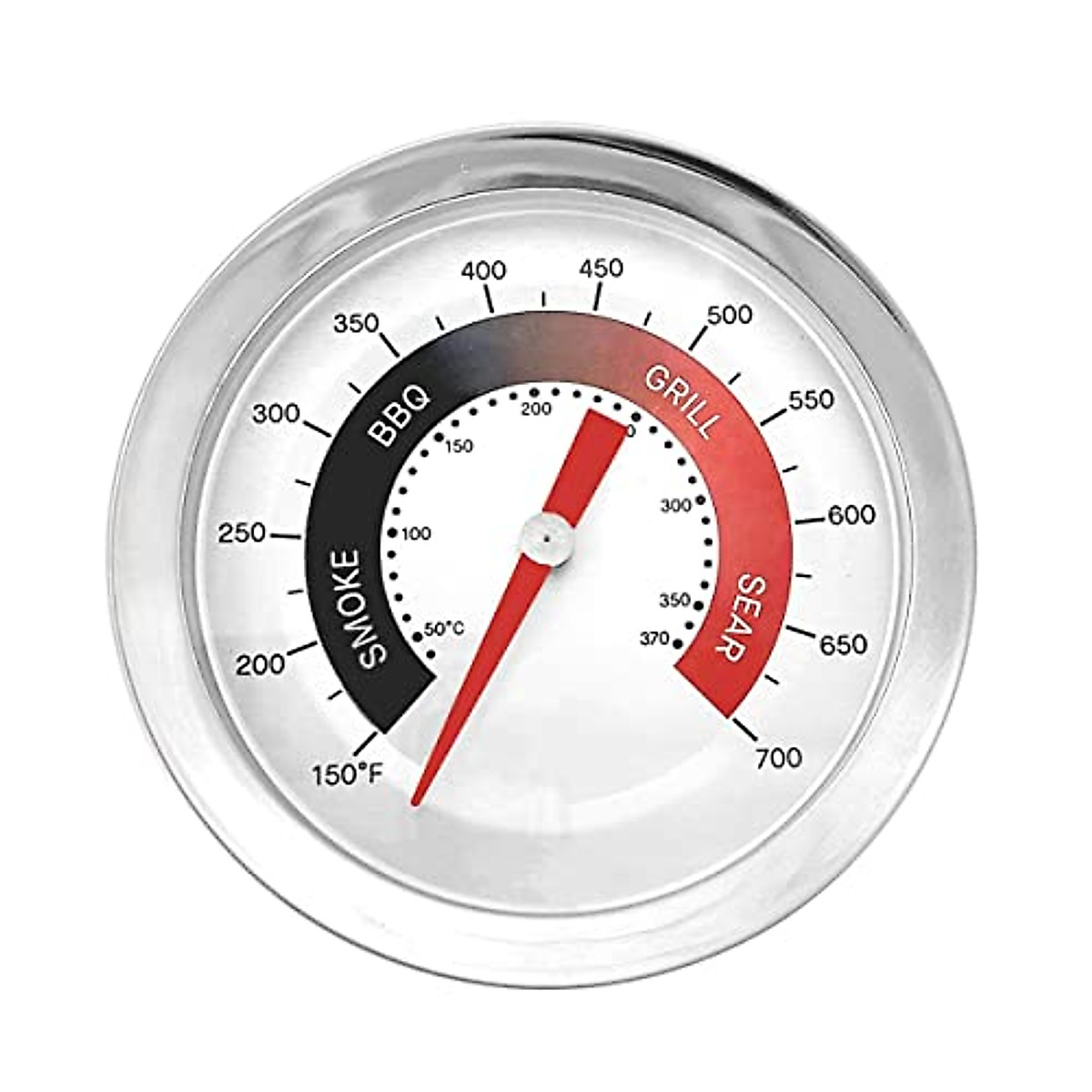 3 inch Upgraded Temperature Gauge Kit Replacement for Masterbuilt 560/800/1050XL Gravity Series Digital Charcoal Grill + Smokers