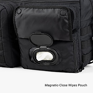 Tactical Baby Gear Deuce 3.0 Tactical Diaper Bag with Changing Mat (Coyote Brown)