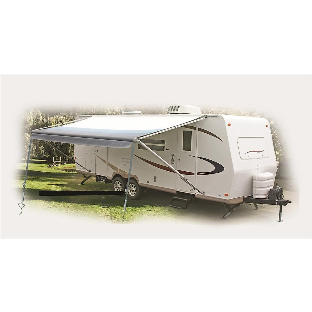 Camco 42593 Awning Anchor Kit with Pull Tension Strap