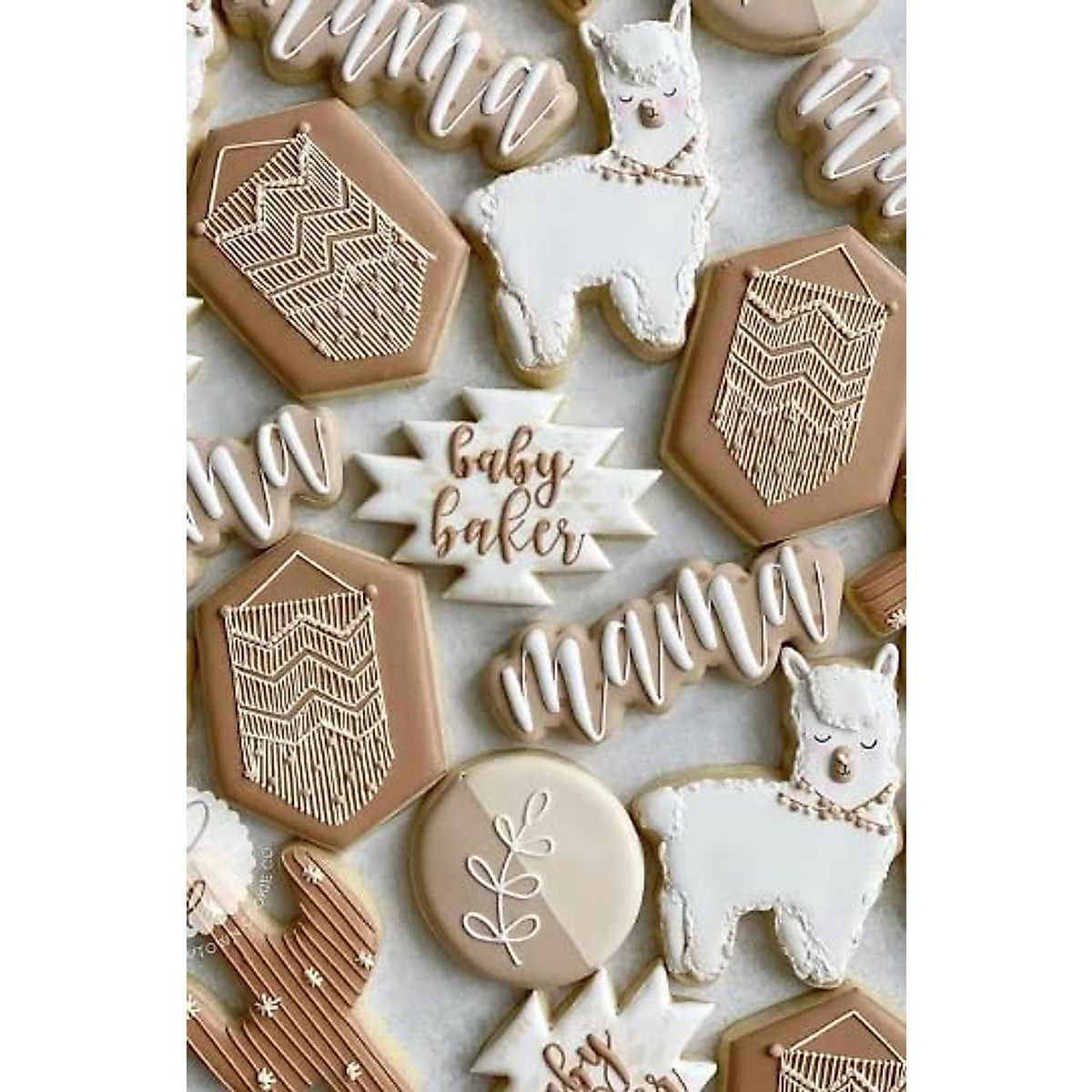 Boho Bohemian Southwest Inca Aztec Frame Plaque 4.5 Inch Cookie Cutter from The Cookie Cutter Shop – Tin Plated Steel Cookie Cutter – Made in the USA