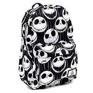 Wondapop Disney Nightmare Before Christmas Jack Skellington 17" Full Size Nylon Backpack