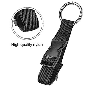 Add a Bag Luggage Strap Jacket Gripper Jacket Gripper Strap Jacket Holder Gripper Heavy Duty Heavy Duty Luggage Straps for Travel Luggage Baggage Suitcase Easy to Carry Your Extra Bags - Black