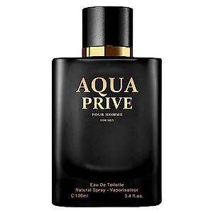 Tokuyo Cologne for Men Aqua Prive Natural Spray Classic Long Lasting Scent Wonderful Fragrance Gift Eau De Toilette Men Perfume for Daily Use 3.4 Fluid Ounce, 3.40 Fl Oz (Pack of 1)