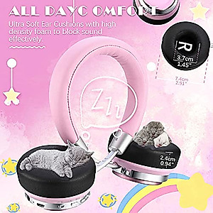 PROHEAR 010 Kids Bluetooth Active Noise Cancelling Headphones with Safe 85dB Volume Limit for Autism, School, Distance Learning, Car and Airplane Trips - Pink