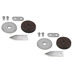 New Star Foodservice 7006858 Replacement Parts - Knife/Blade & Gear Compatible with #1 Manual Can Opener, Set of 2