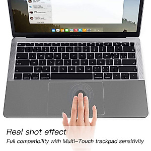 Pack of 2 - Ecomgenic Laptop touchpad Protector trackpad Cover Grey for Lenovo Flex 5 Laptop, 14.0 Inch