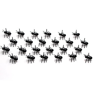 36 Pcs Fruit Forks Bistro Cocktail Forks Tasting Appetizer Forks Set Mini Cake Forks, Cute Ants Design (Ant)