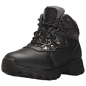 Deer Stags Boy's Gorp Hiking Boot, Black, 7 Big Kid