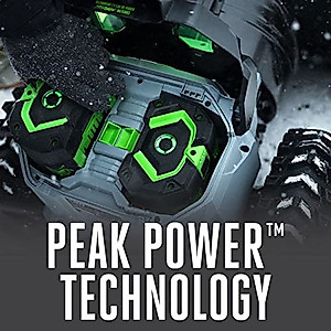 EGO Power+ SNT2406-4 24" 2-Stage Snow Thrower with (4) 10Ah Batteries and (2) 700W Turbo Chargers