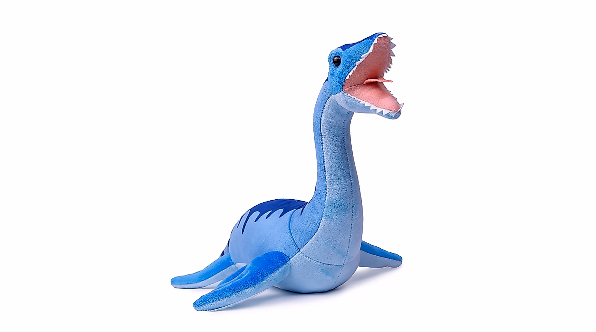 ZHONGXIN MADE Plesiosaurus Plush Toy - 16inch Blue