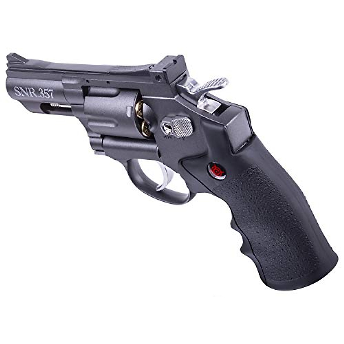 Crosman SNR357 Snub Nose .177-Caliber Pellet/ BB CO2-Powered Revolver
