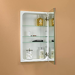 Jensen 625N244SNC Hampton Medicine Cabinet, 15-Inch by 25-Inch