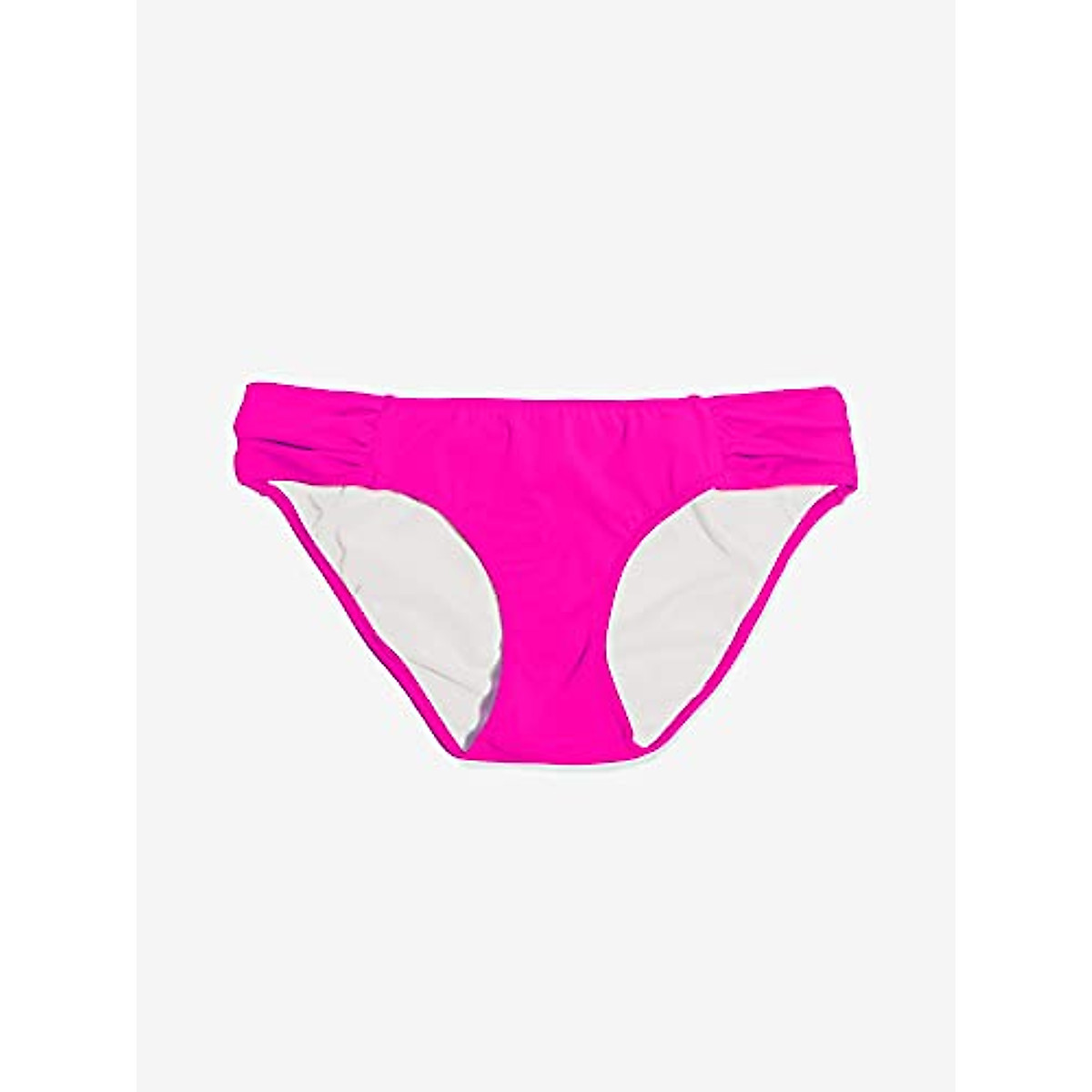 Smart & Sexy womens Secret Side Ruched Bikini Swimsuit Bottoms, Fuchia Sizzle, Medium US